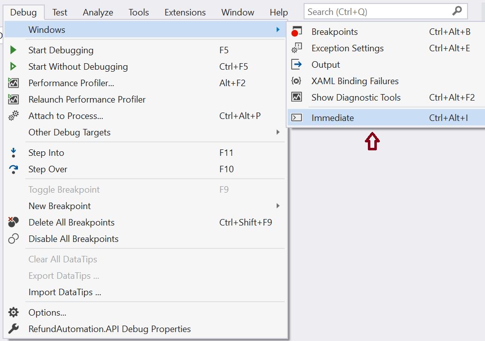 How To Clear The Immediate Window In Visual Studio 2019 Code To Live
